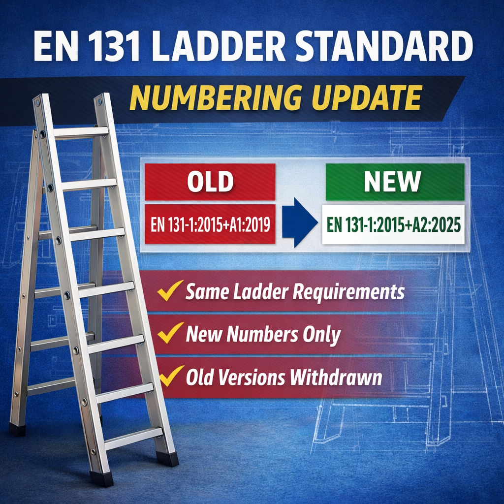 EN 131 Ladder Standard – Numbering Update Explained - The WCA UK | The ...